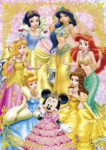 D-108-705 Tenyo Disney Princess and Minnie Mouse - GiftsOnlineToday.com